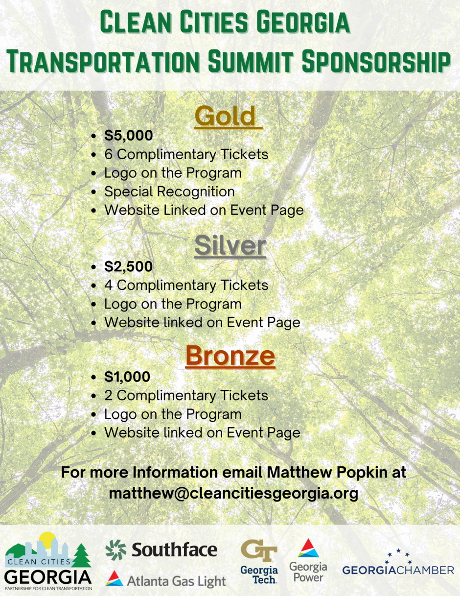 Clean Transportation Summit | Clean Cities Georgia